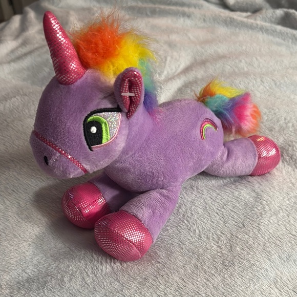 Toys | Plush Purple Unicorn Toy | Poshmark